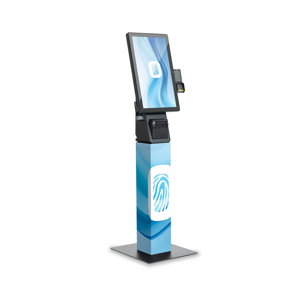 Slim Podium Kiosk Base | Kiosks – Touch Dynamic